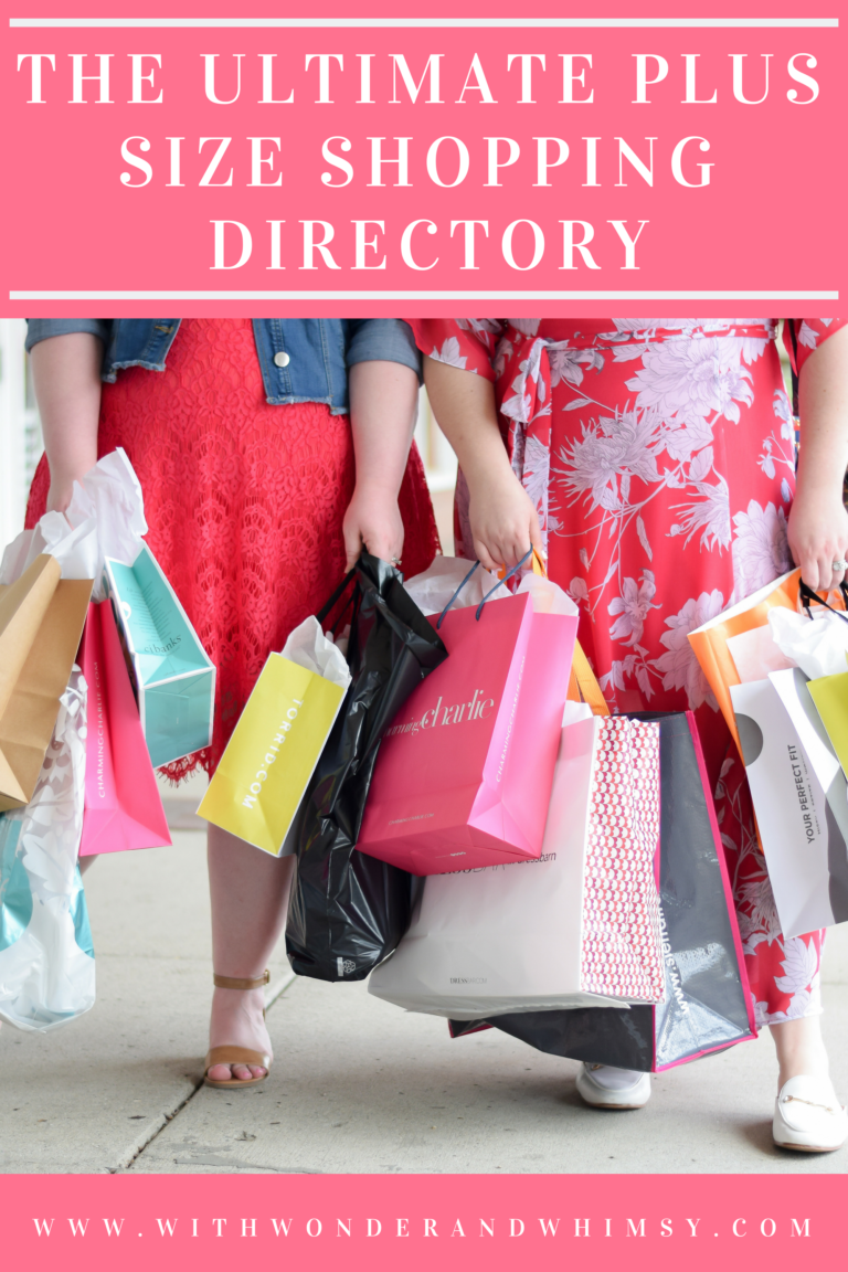 The Ultimate Plus Size Shopping Directory – With Wonder and Whimsy