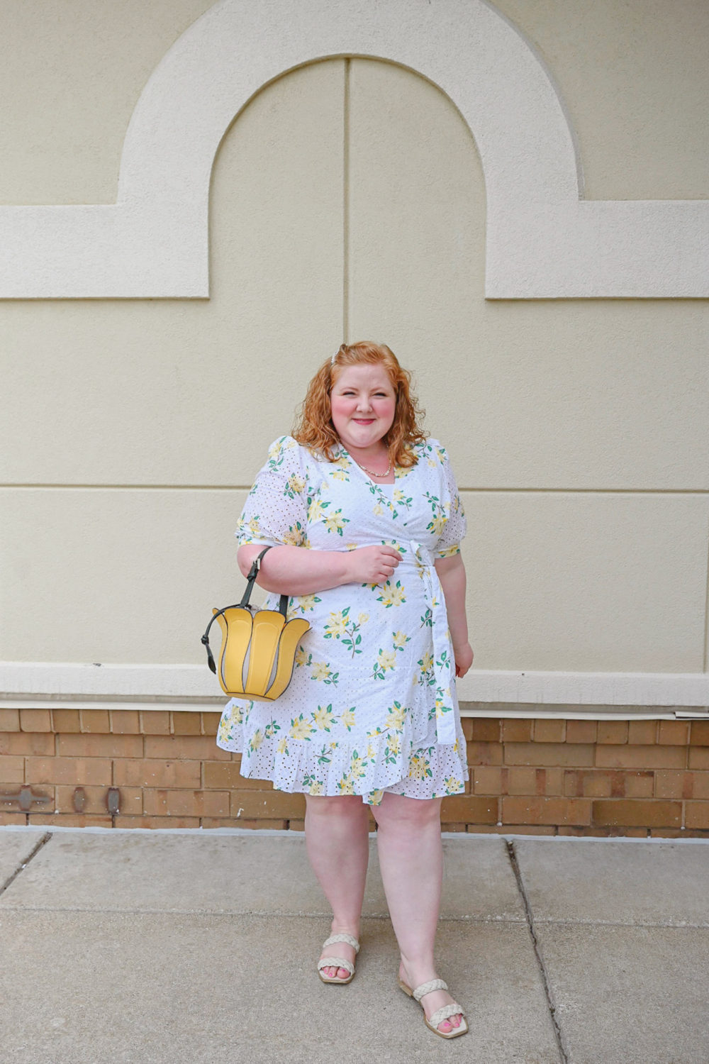 Draper James Reba Wrap Dress in Magnolia Eyelet (2) - With Wonder and ...