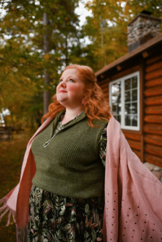 Ulla Popken Fall Layering Lookbook With Wonder And Whimsy