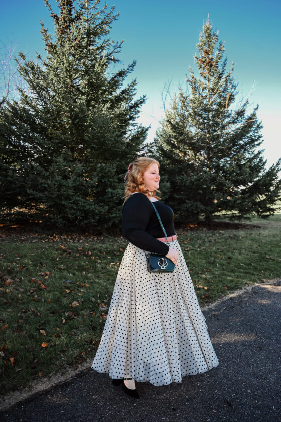 How to Style a Tulle Skirt for Christmas - With Wonder and Whimsy