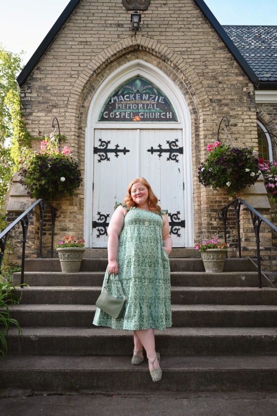 Hill House Nap Dress Plus Size Summer Outfit (5) - With Wonder and Whimsy