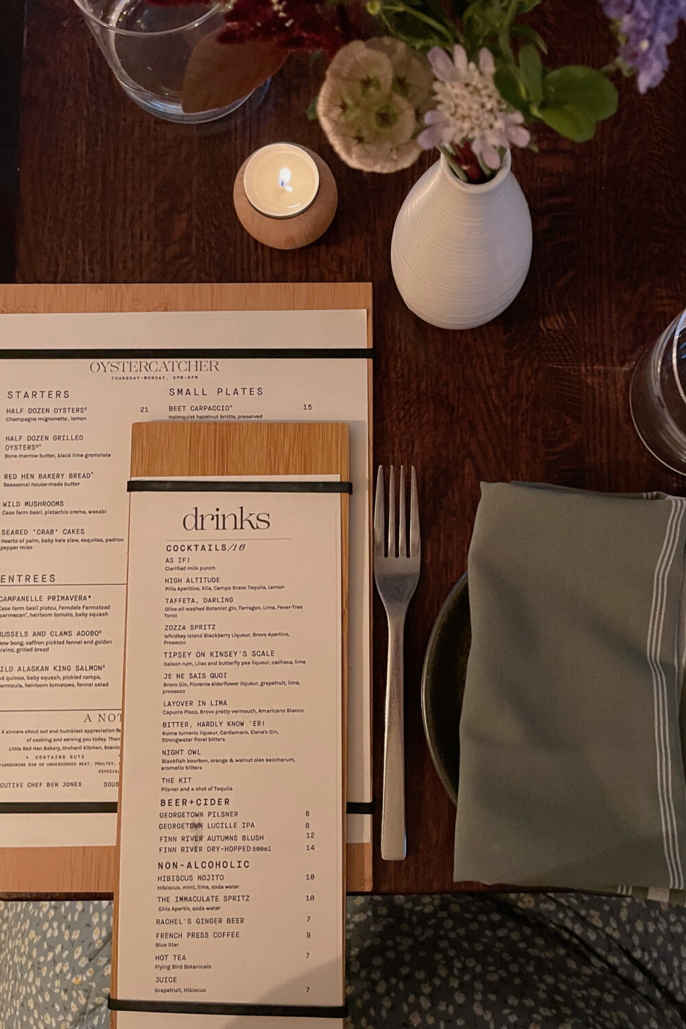 Whidbey Island Romantic Dinner Restaurants (2) - With Wonder and Whimsy