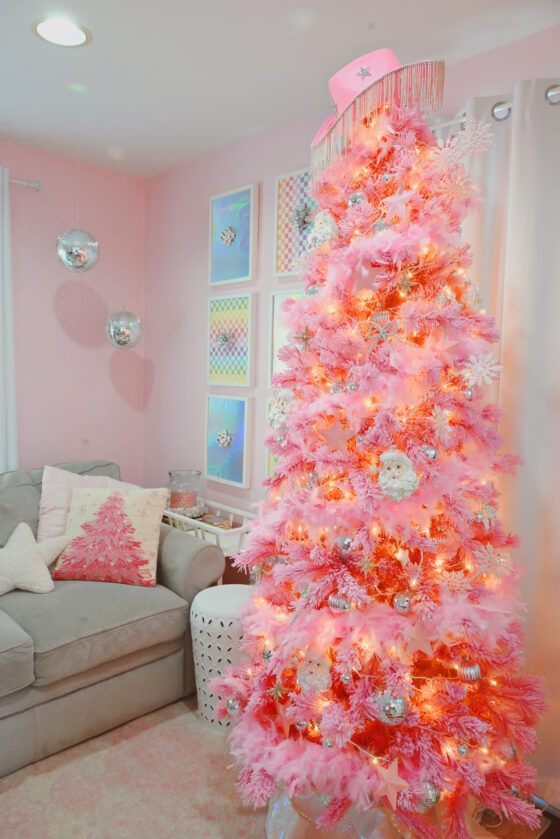 Disco Cowgirl Christmas Decor - With Wonder and Whimsy