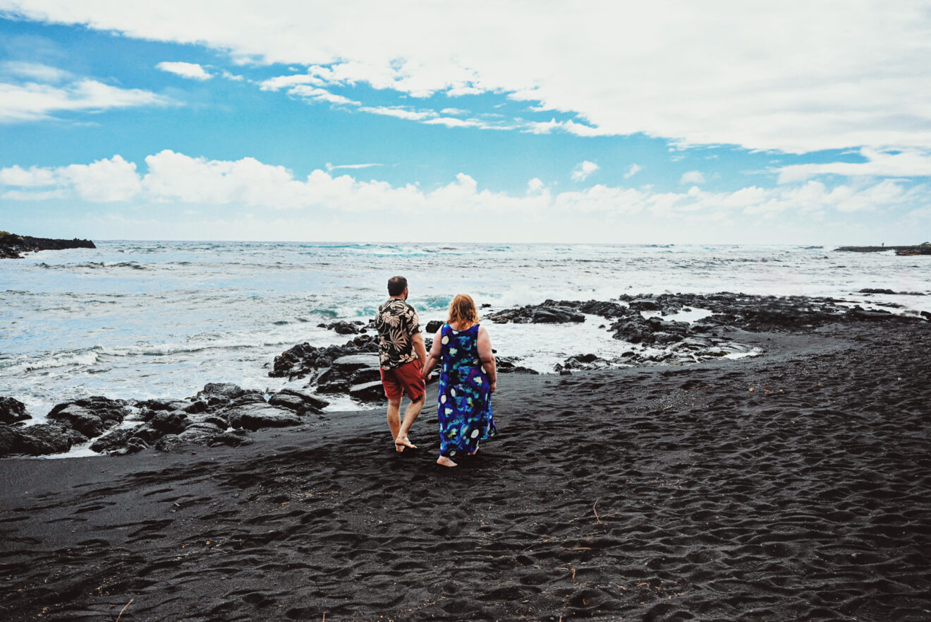 Punaluu Black Sand Beach Big Island Hawaii (9) - With Wonder and Whimsy