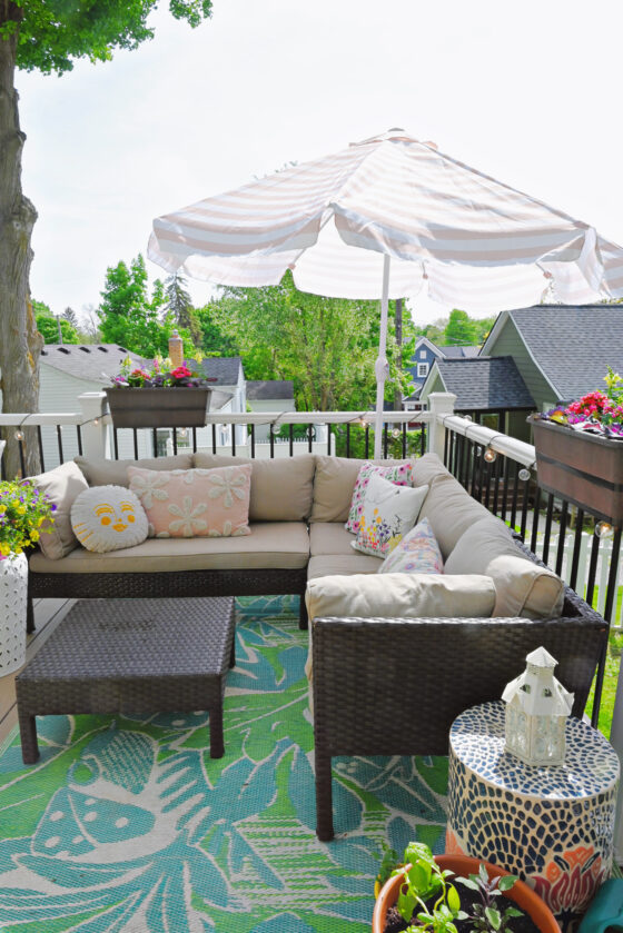 Decorating Our Patio with Flowers and Decor from English Gardens ...