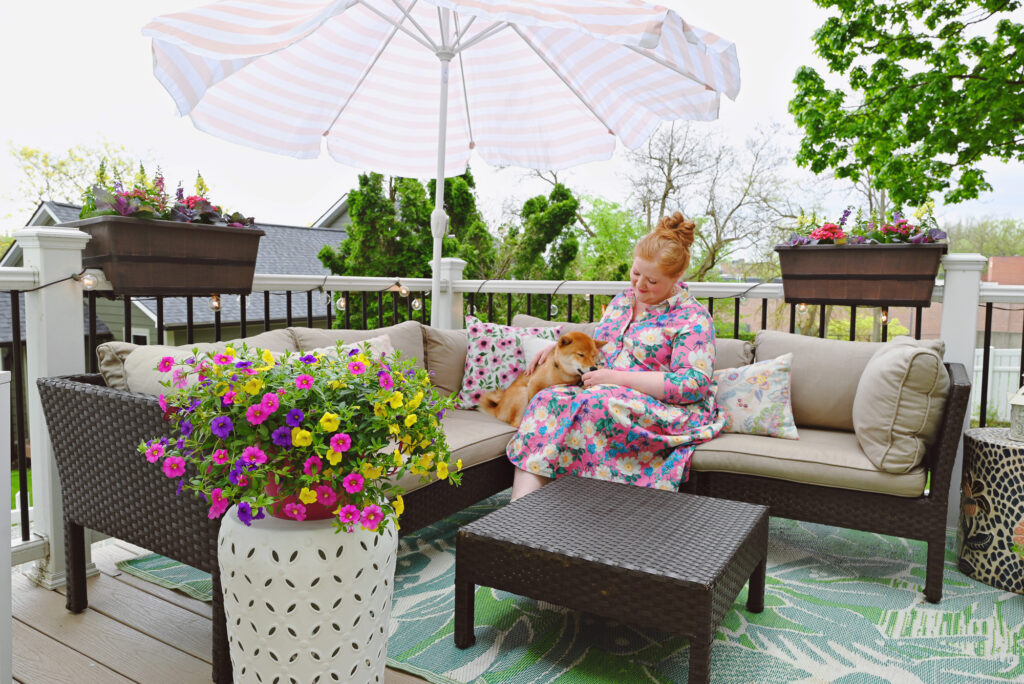 Decorating Our Patio with Flowers and Decor from English Gardens ...